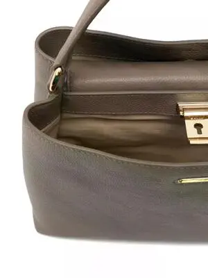 Bally Top Handle Shoulder Bag With Lock Fastening