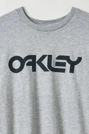Oakley Mark Ii Logo Graphic Long Sleeve Tee - Grey