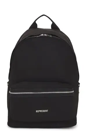 REPRESENT Nylon Backpack - Black