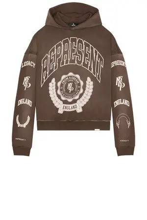 REPRESENT Legacy Crest Hoodie - Nero