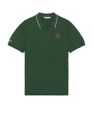 Malbon Golf Embroidered Polos For Men