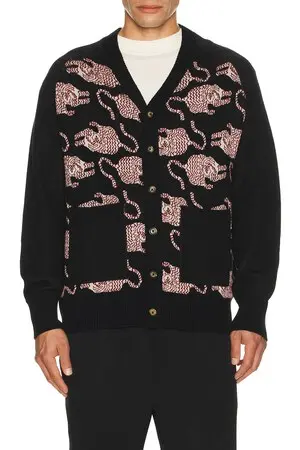 KARDO Agamay Knitted Cardigan With Patch Pockets