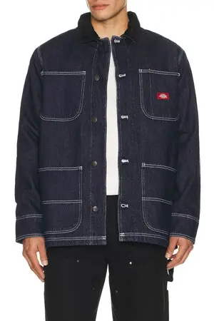 Dickies Denim Blanket Lined Chore Coat