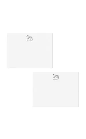 DEAR ANNABELLE Swans Place Cards Set - Multi