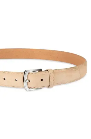 Cole Haan Suede Belt - Khaki