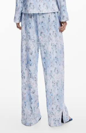 Desigual Pleated Straight-leg Pants