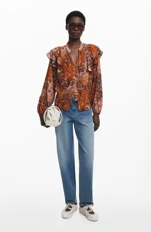 Desigual Paisley Button-up Shirt