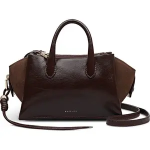 RADLEY The Romilly Small Ziptop Satchel Bag - Dark Oak