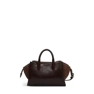 RADLEY The Romilly Small Ziptop Satchel Bag - Dark Oak