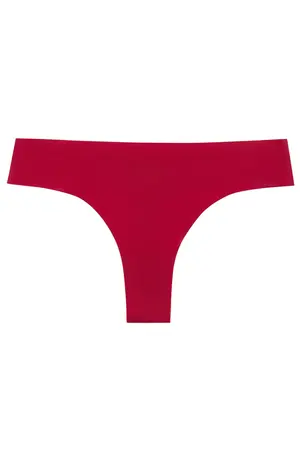 Uwila Warrior Soft Seamless Thongs - Jester Red