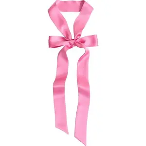 LOST PATTERN La Collectionneuse" Silk Ribbon Scarf - Pink