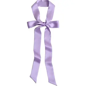 LOST PATTERN La Collectionneuse" Silk Ribbon Scarf - Purple