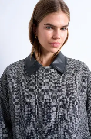 Topshop Heritage Twill Field Jacket