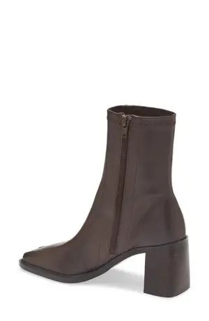 TONY BIANCO Leather Ankle Boots - Choc Como