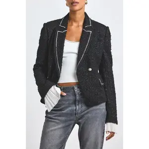 Derek Lam 10 Crosby Estelise Galaxy Tweed Jacket