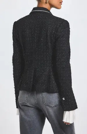 Derek Lam 10 Crosby Estelise Galaxy Tweed Jacket