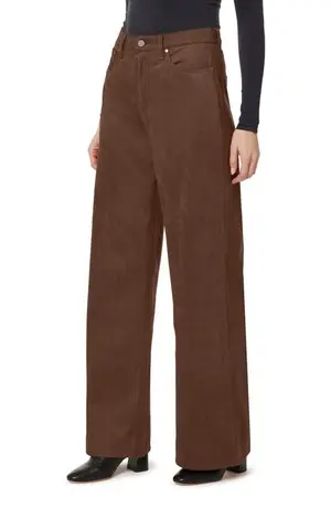 Habitual Wide Leg Suede Pants