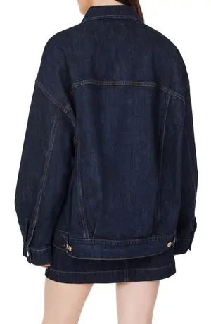 Habitual Boyfriend Denim Trucker Jacket