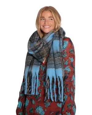 BELLE & BLOOM Coming Home Scarf - Blue