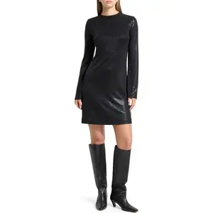 MARCELLA Adya Metallic Mini Dress