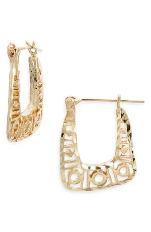 CHILD OF WILD Monroe Hoop Earrings - Gold