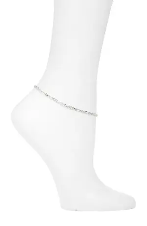 CHILD OF WILD Basic Ii Chain Anklet - Silver
