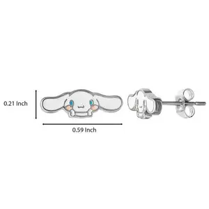 HELLO KITTY Flash-plated Cinnamoroll Stud Earrings
