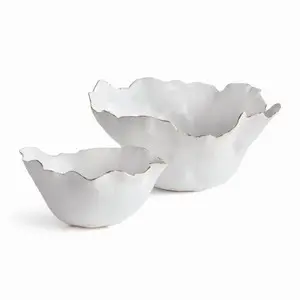 NAPA HOME & GARDEN Maribella Decorative Bowls Set Of 2 - White