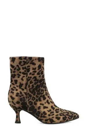 Mia Ediva Pointed Toe Bootie - Leopard Print