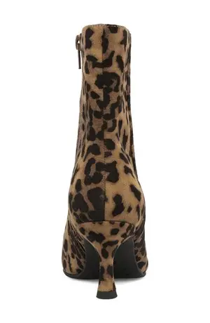 Mia Ediva Pointed Toe Bootie - Leopard Print
