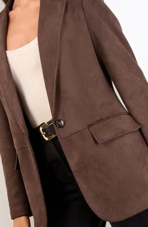 LIPSY Faux Suede Blazer
