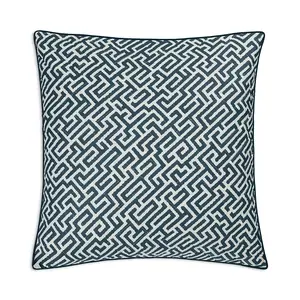 MATOUK Gabriel Quilted Euro Sham - Indigo