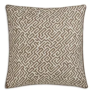 MATOUK Gabriel Quilted Euro Sham - Mocha