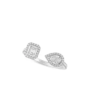 Messika 18k My Twin Diamond Ring - White Gold