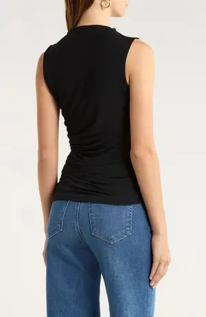 Rails Ruched Sleeveless Top