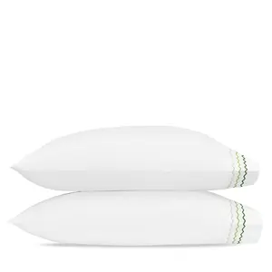 MATOUK Axel Standard Pillowcase, Pair - Spring Green