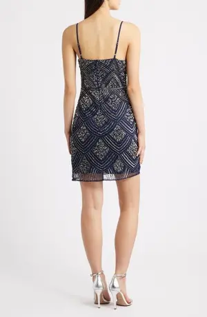 JUMP APPAREL Beaded Minidress