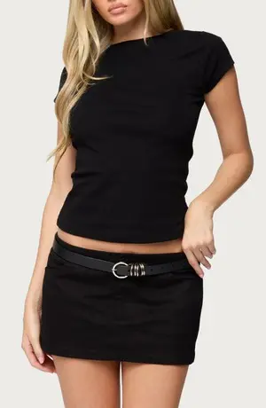 Edikted Cap Sleeve T-shirts For Women