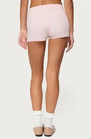 EDIKTED Lorie Ribbed Shorts