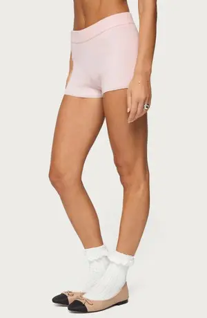 EDIKTED Lorie Ribbed Shorts