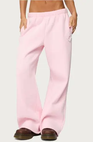 Edikted Trimmed Sweatpants For Women
