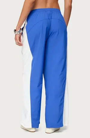 EDIKTED Jaye Contrast Panel Track Pants