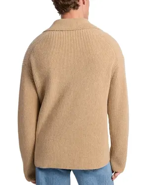 Michael Kors Johnny Collar Textured Sweater