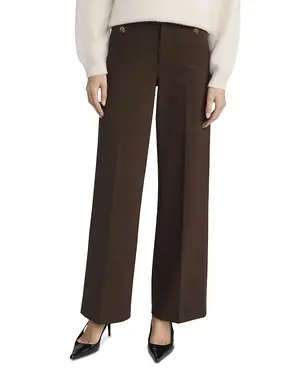 FRAME The Slim Palazzo Pants - Americano