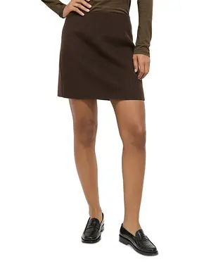 ALEX MILL Naomi Mini Skirt - Chocolate