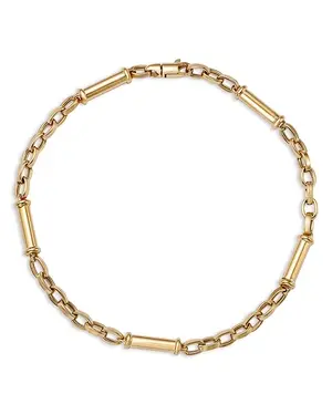 Bloomingdale'S 14k Yellow Oval Bar Link Bracelet - Gold