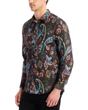 Robert Graham Montage Woven Printed Shirt