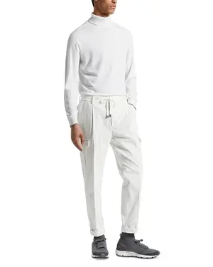 Peserico Brushed Fleece Turtleneck Sweater
