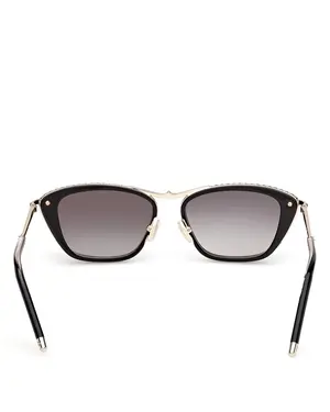 CHRISTIAN LOUBOUTIN Geometric Sunglasses, 54mm