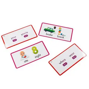 JUNIOR LEARNING Rainbow Phonics Homophones Word Flash Cards